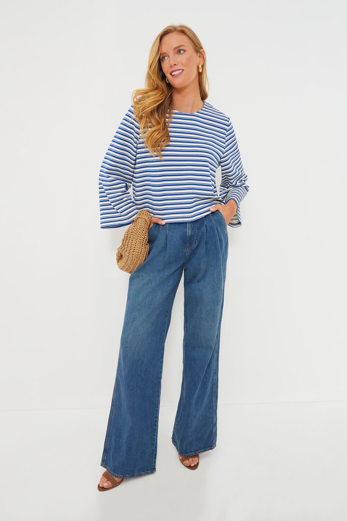 Regatta Stripe Alexia Shirt | Pomander Place
