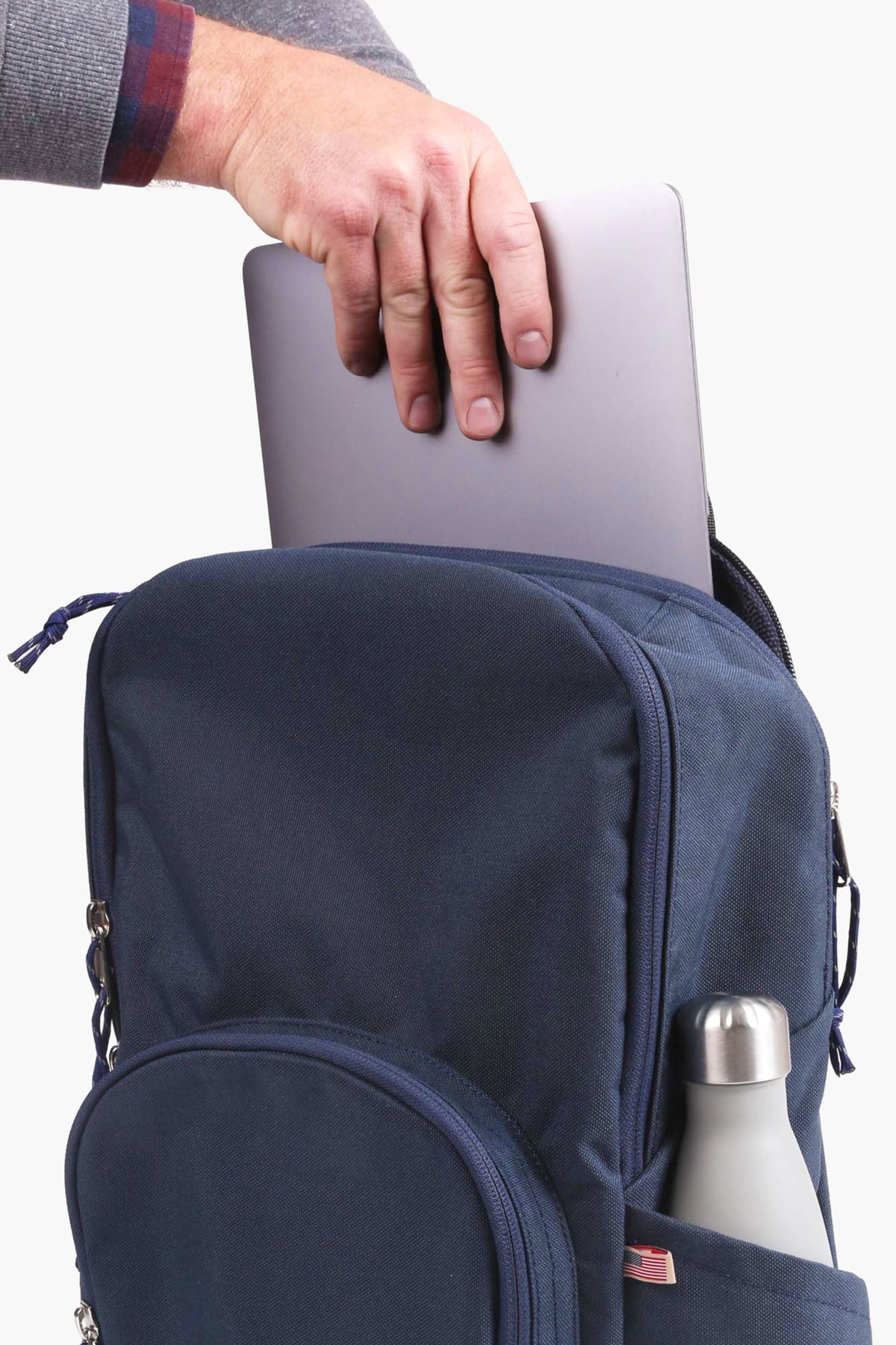 Navy Flatiron Backpack | Hudson Sutler