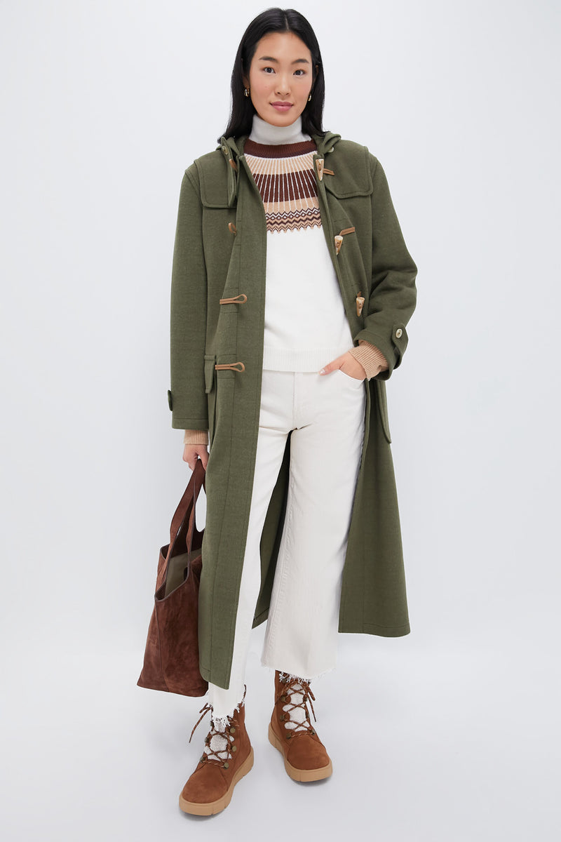 Olive Green Arthur Toggle Stadium Coat | Tuckernuck