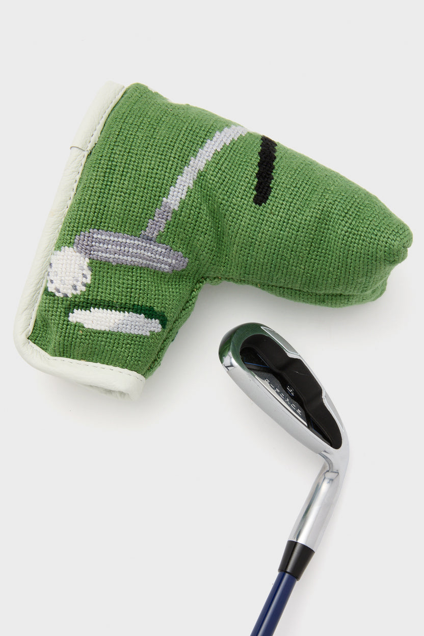 I'd Tap That Needlepoint Putter Head Cover | Smathers and Branson