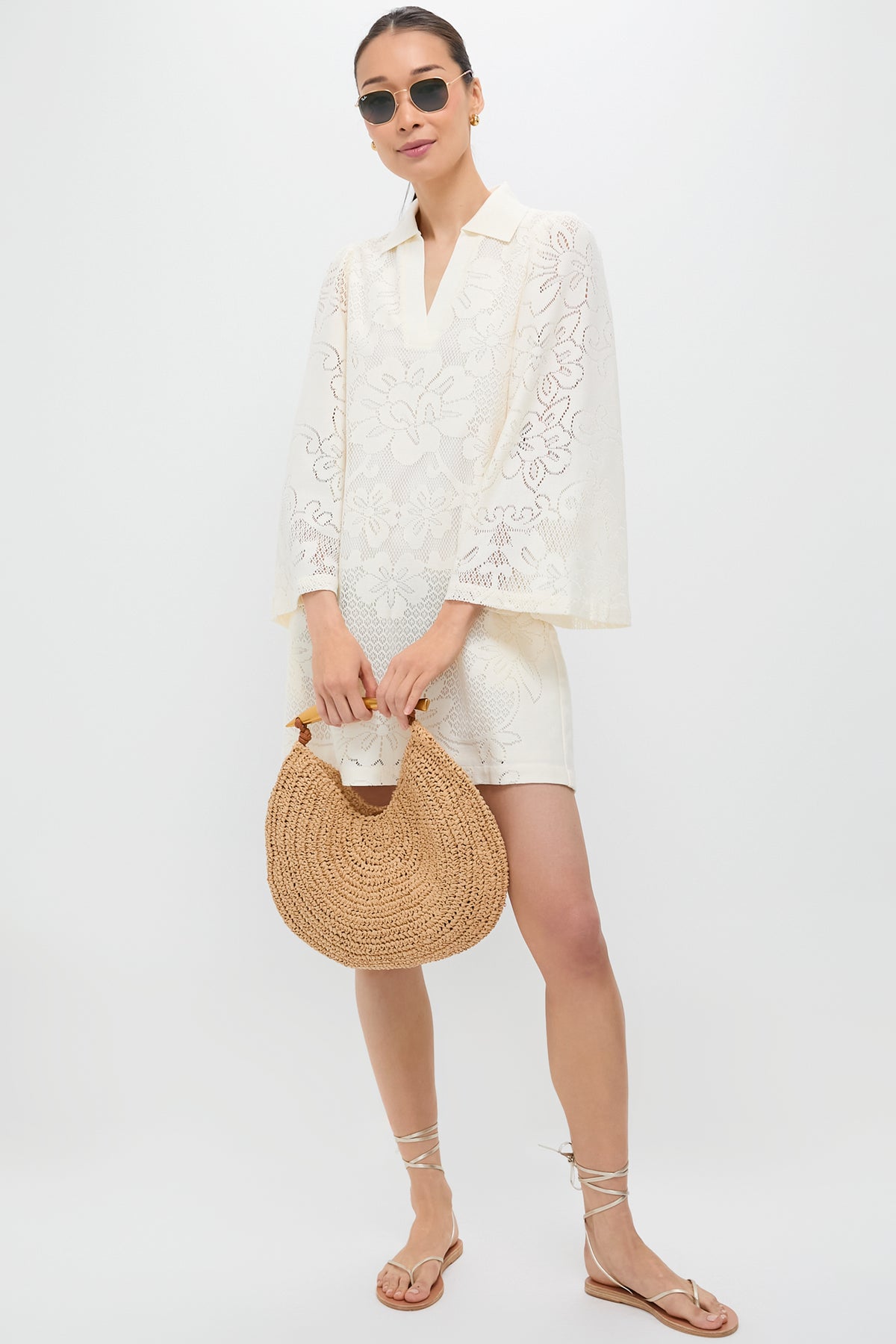 Ivory Lace Courtney Dress | Tuckernuck
