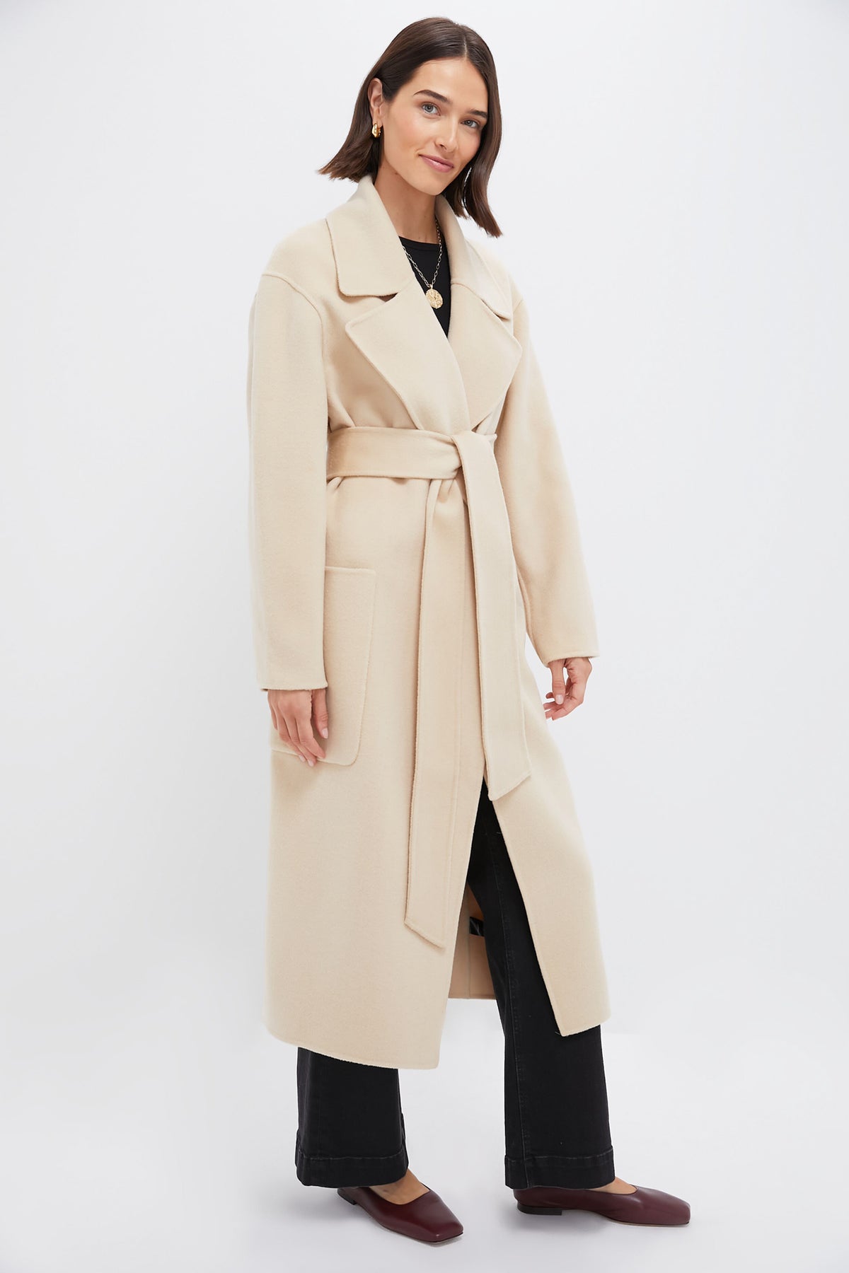 Tan Wool Trinity Coat | Tuckernuck