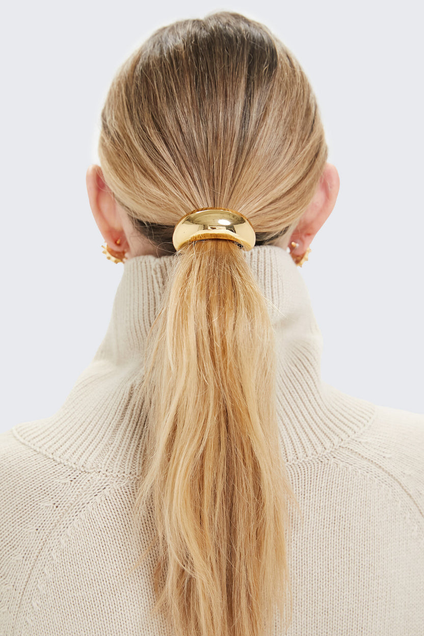The Gold Thea Hair Tie | Lie Studio