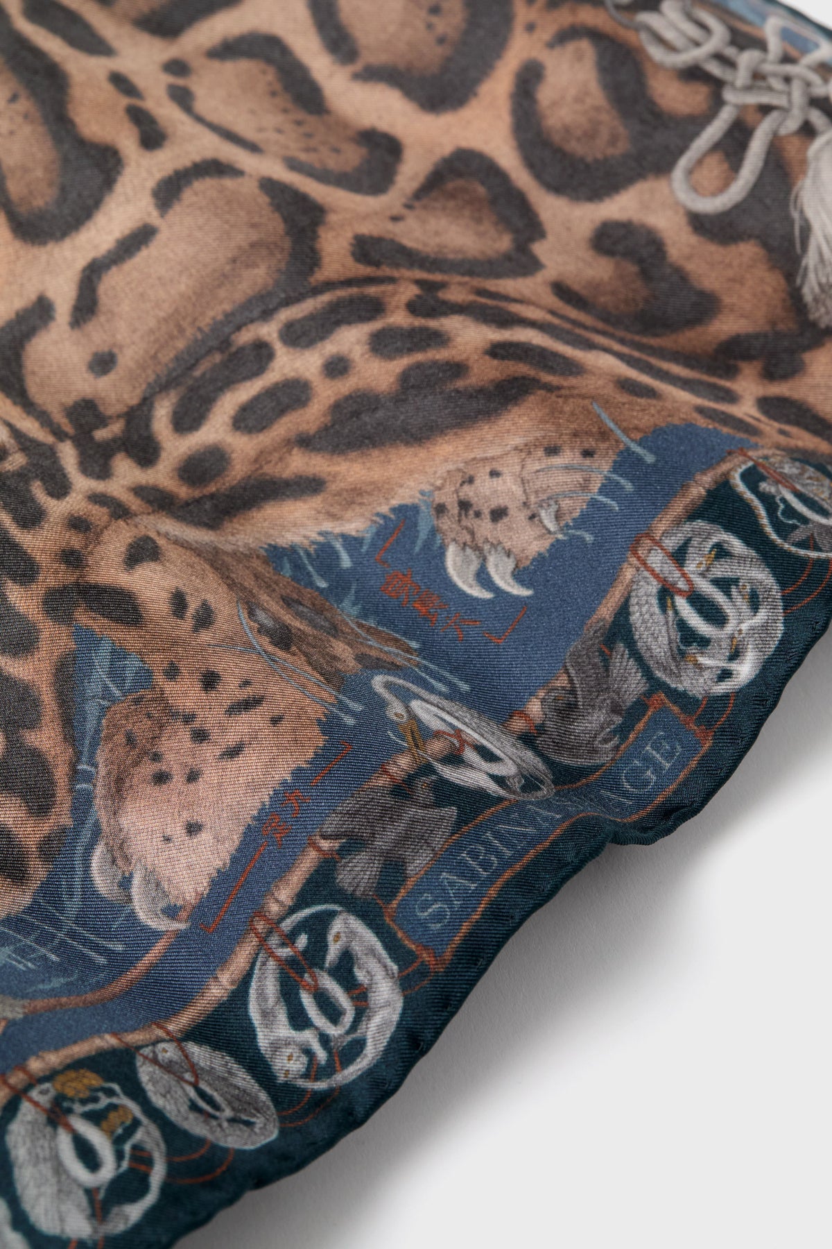 The Lunar Leopard Winter Small Scarf | Sabina Savage