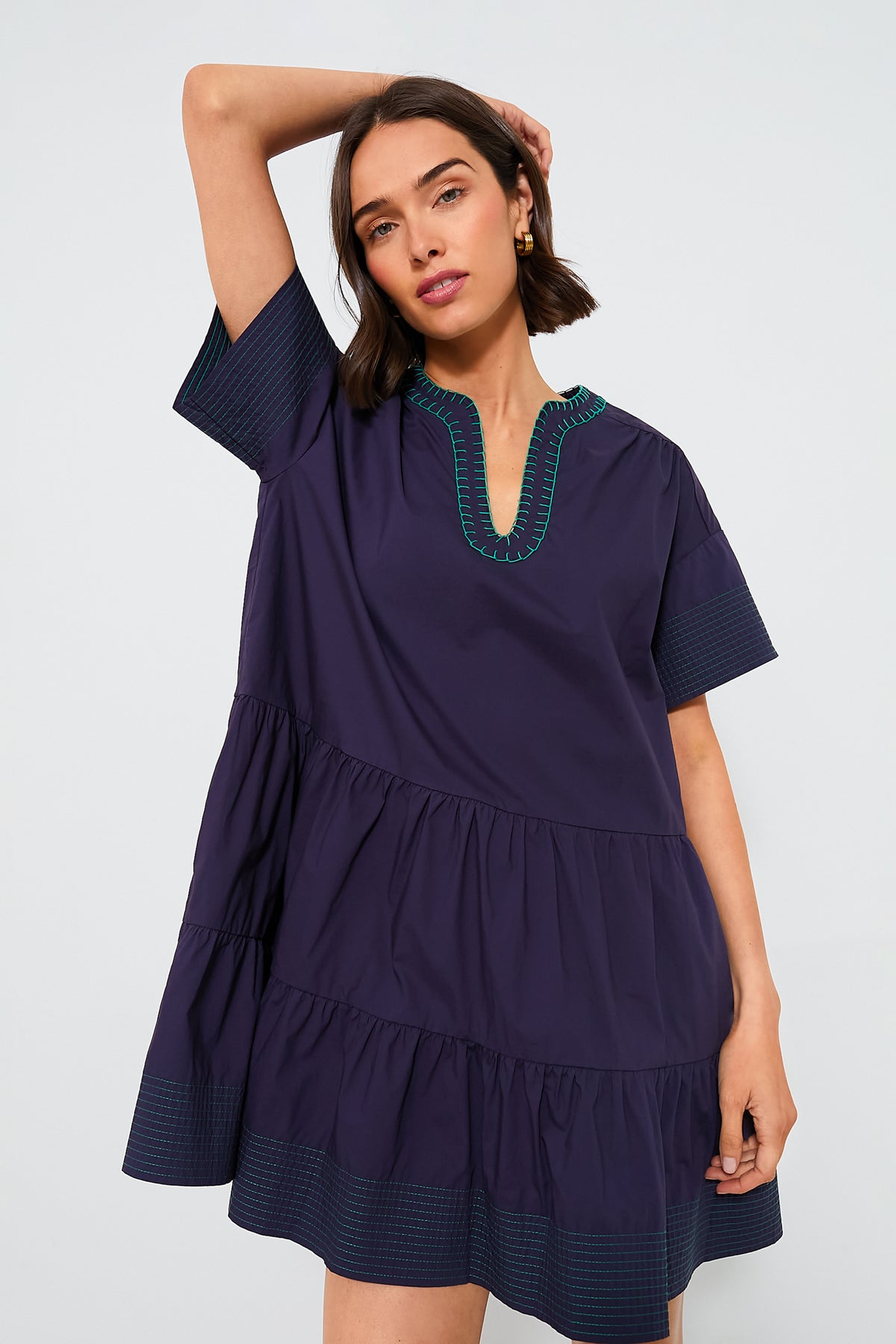 Navy Kinsley Dress | Pomander Place