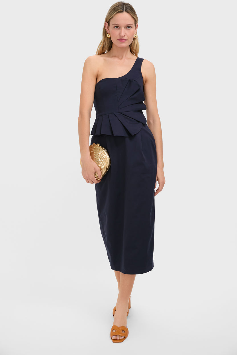 Navy Cielo Dress | De Loreta