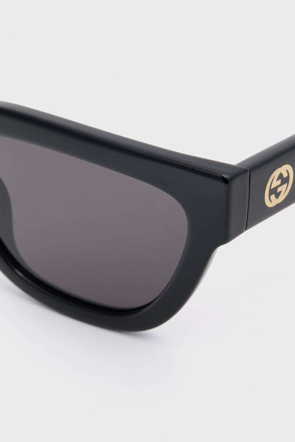 Black Angular Square Sunglasses | Gucci