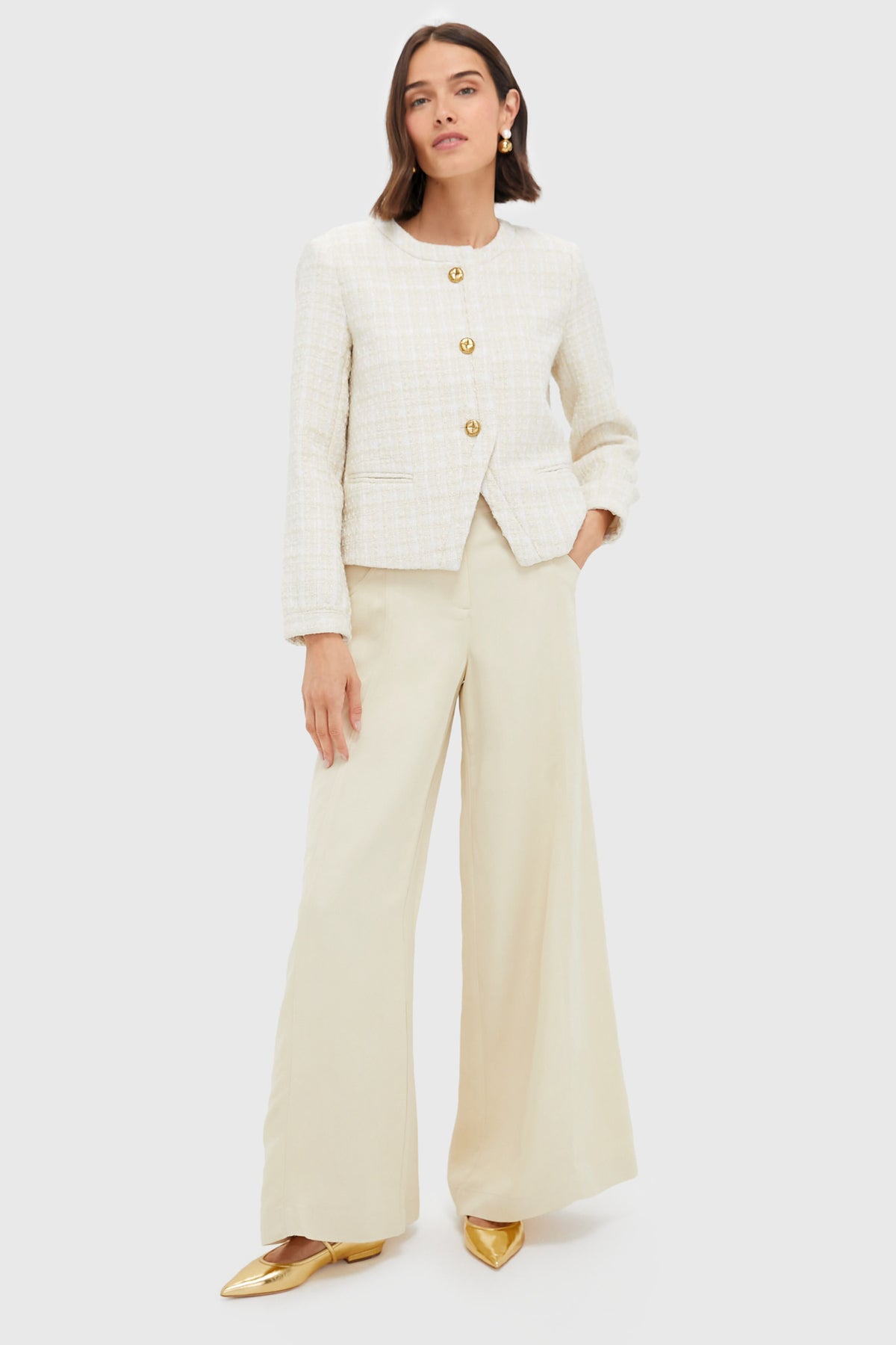 Cream Tweed Sommers Jacket | Tuckernuck