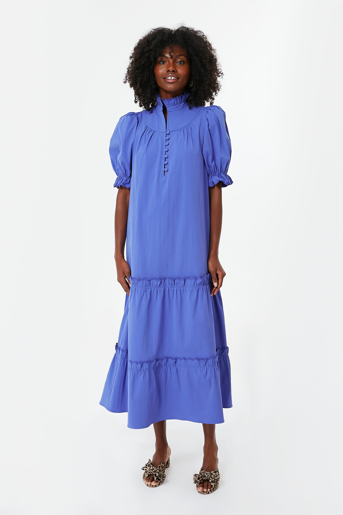 Azure Blue Selena Maxi Dress | Pomander Place
