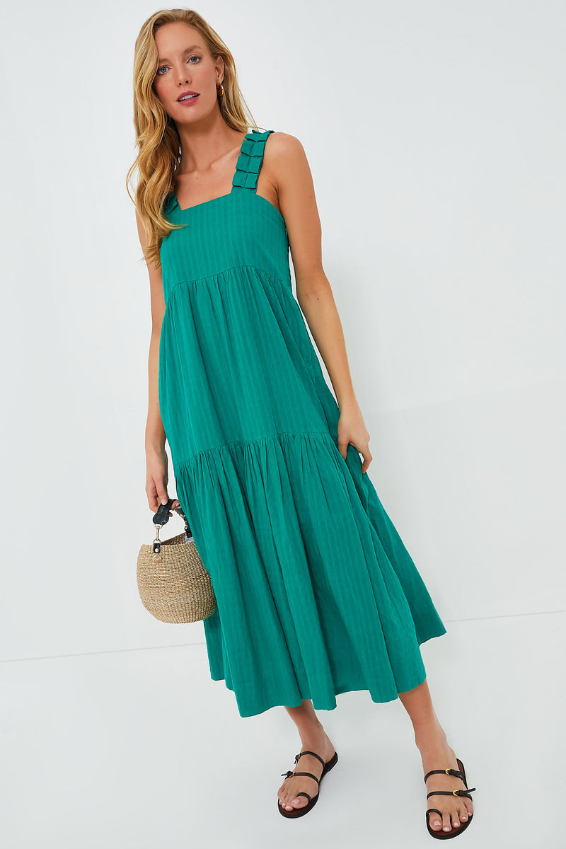 Exclusive Emerald Green Rio Dress | MIRTH
