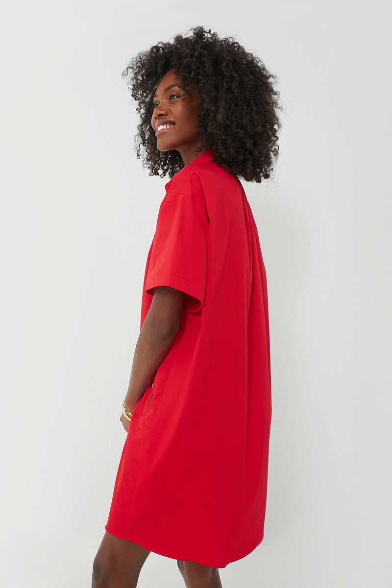 Red Oakley Dress | Pomander Place