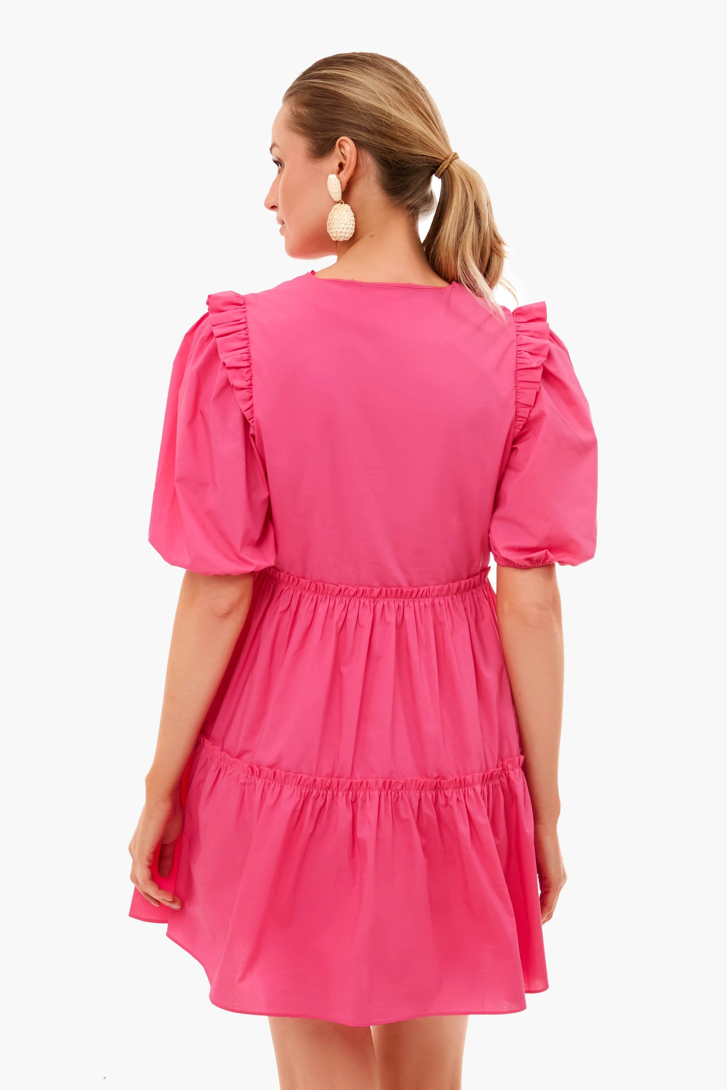 Fuchsia Pascale Mini Dress | Hyacinth House