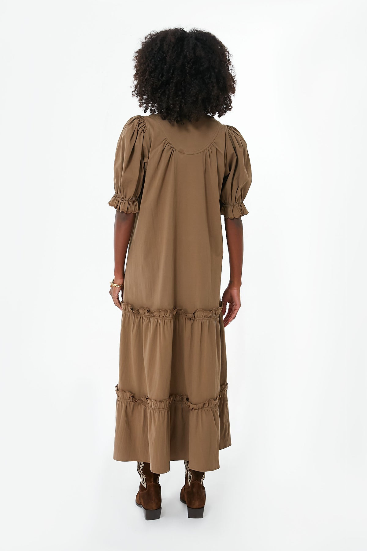 Chestnut Brown Selena Maxi Dress | Pomander Place