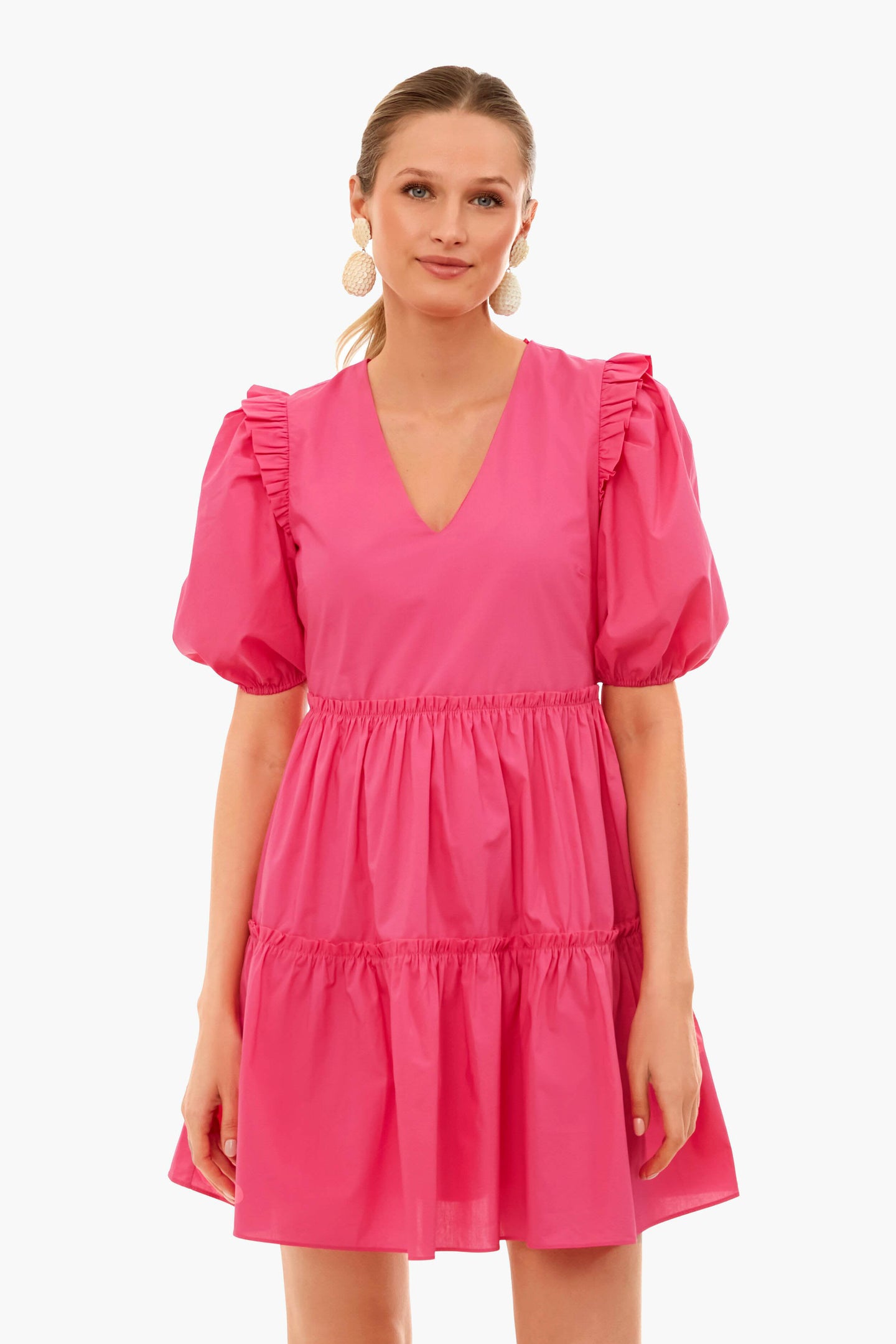 Fuchsia Pascale Mini Dress | Hyacinth House