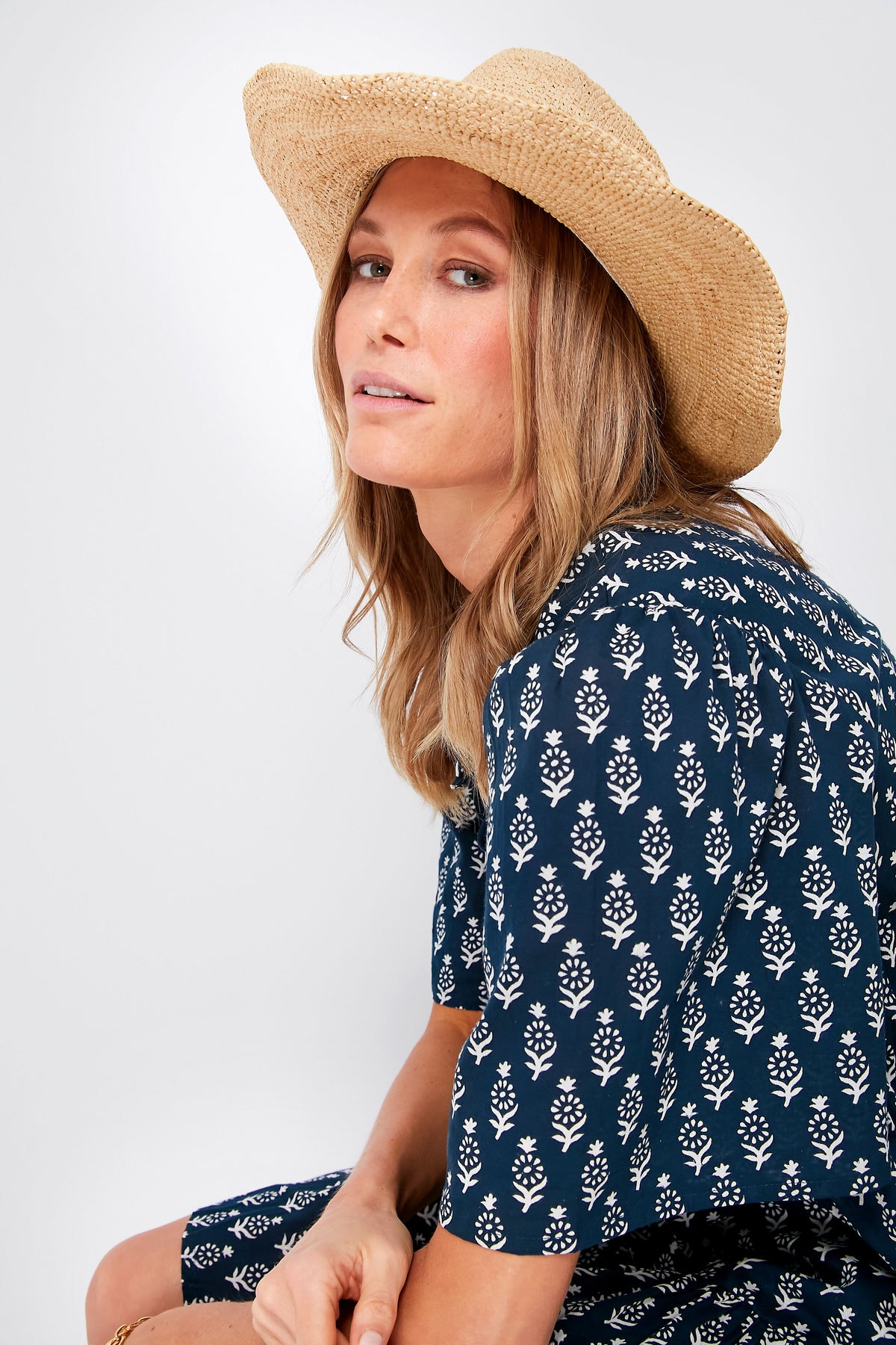 Natural Mika Hat | Mar y Sol