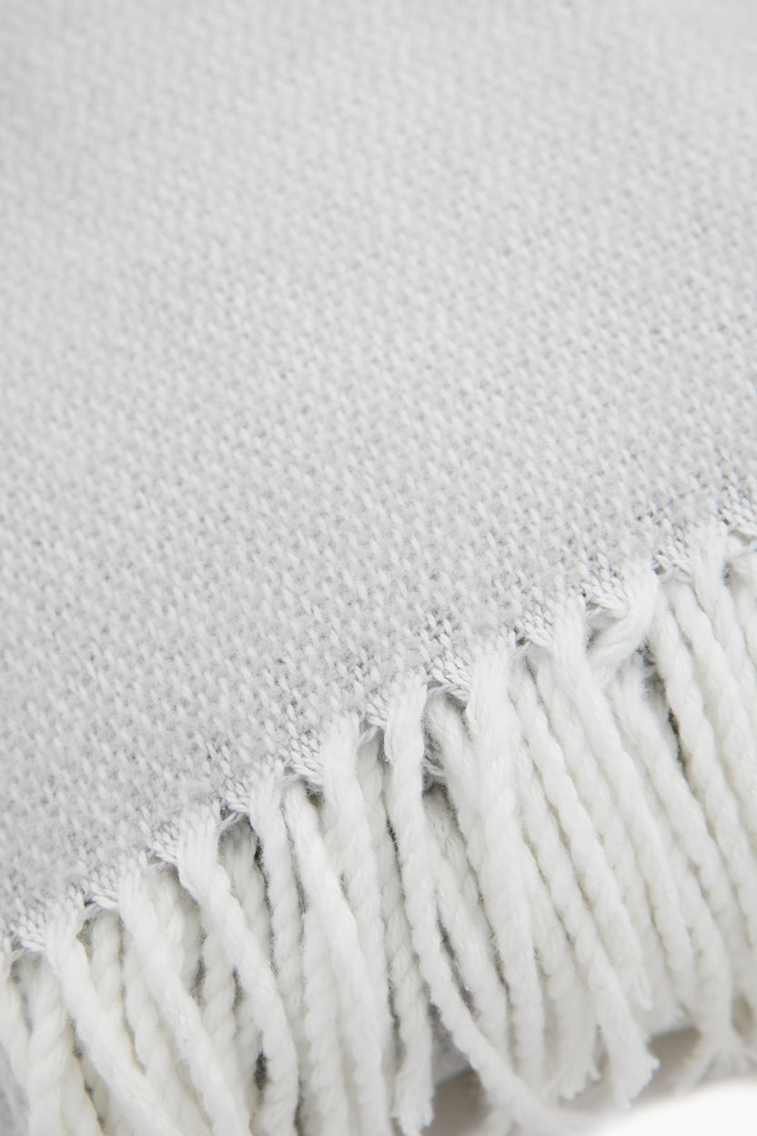 Silver Pezzo Throw | Matouk