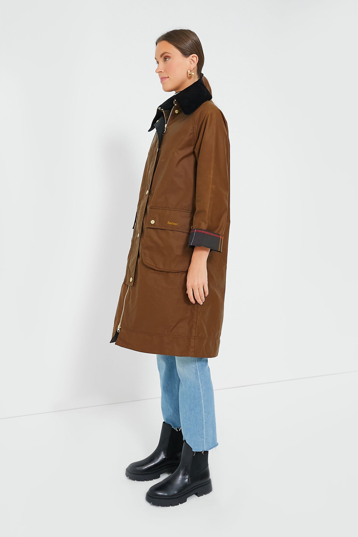 Tan Townfield Wax Jacket | Barbour