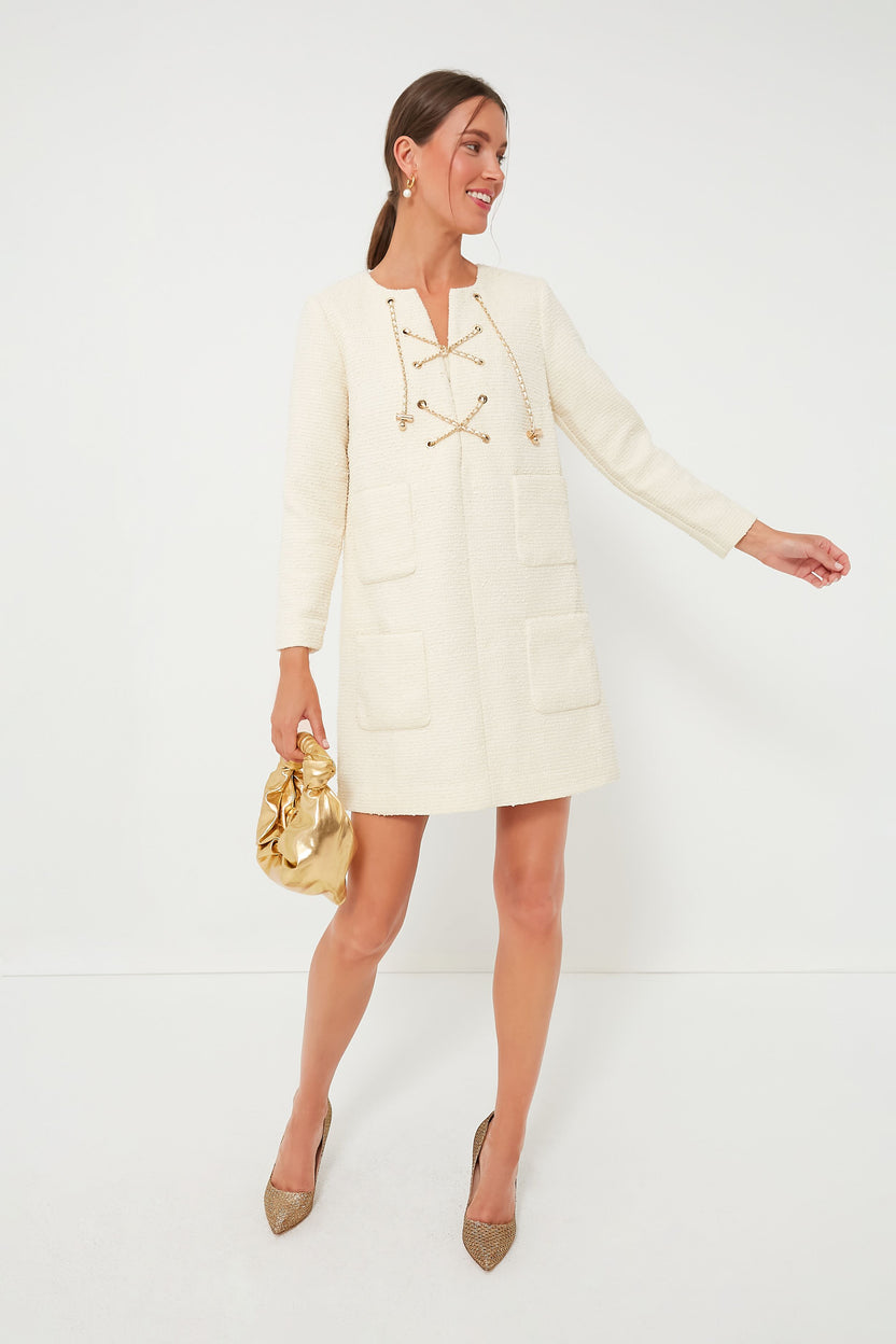 Blanc Tie Tweed Kelly Dress | Tuckernuck