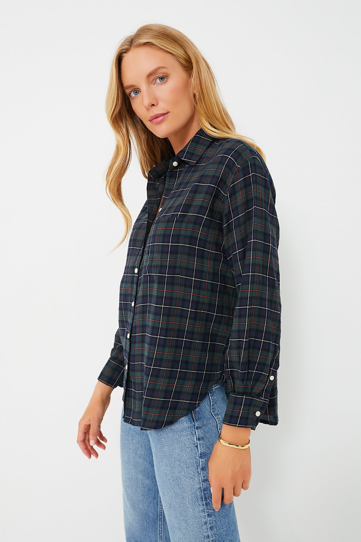 Coachmen Plaid Blake Oversized Shirt | TROVATA Birds of Paradis